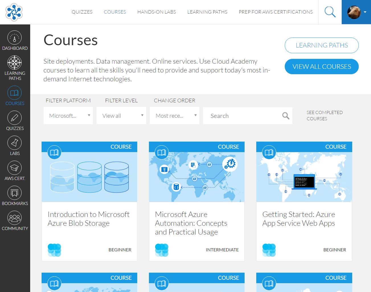 動画でCloudを学べるCloud Academyとは？ - 技術的な何か。
